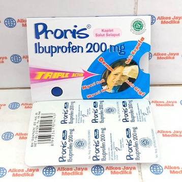 Jual Proris Tablet 200mg (Obat nyeri dan demam) | Shopee Indonesia