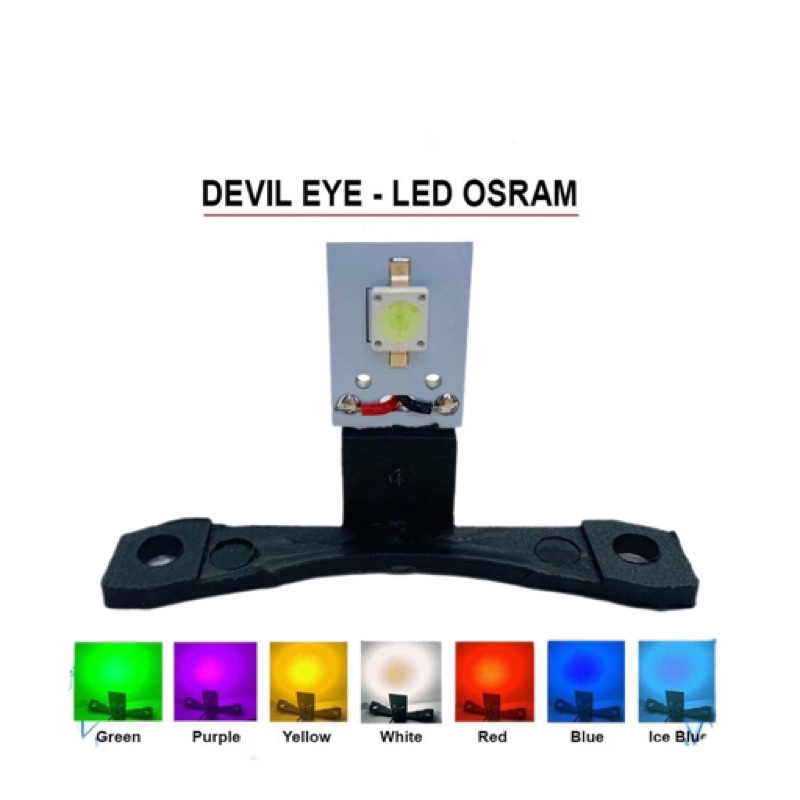 Jual LAMPU LED DEVIL EYE/LAMPU DEMON EYE/DEVIL EYE OSRAM LED PREMIUM ...