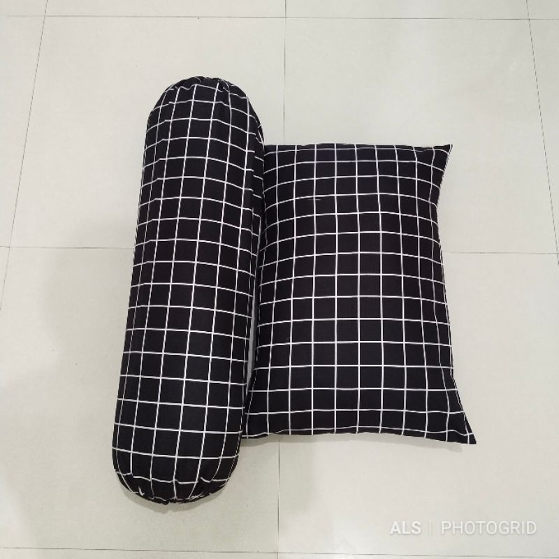 Jual SARUNG BANTAL & GULING MOTIF 1 SET | Shopee Indonesia