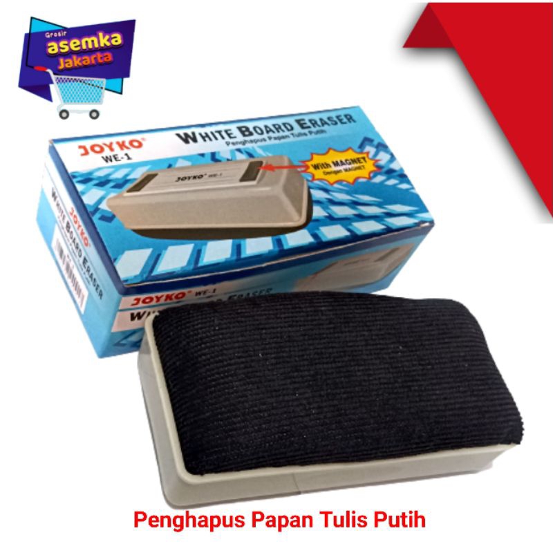 Jual Whiteboard Eraser Penghapus Papan Tulis Putih Joyko WE-1 Magnet ...