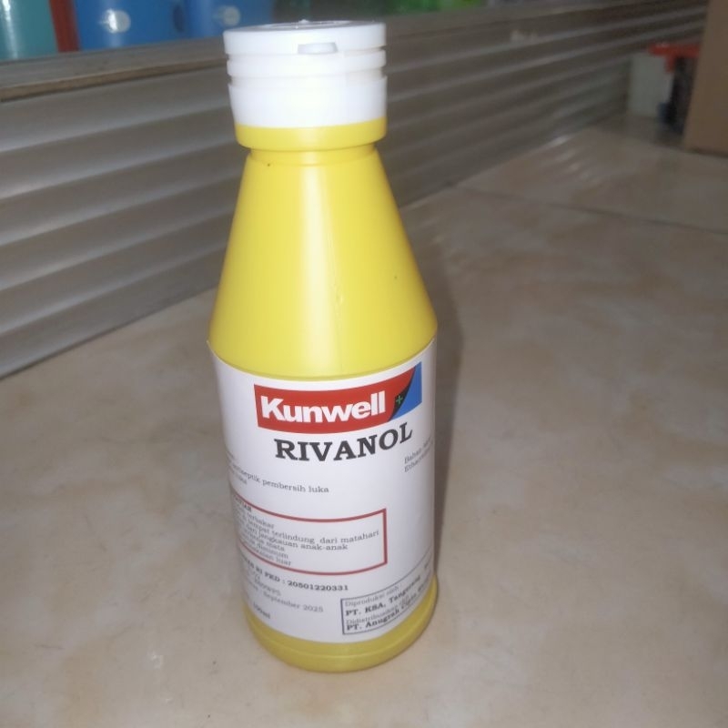 Jual Kunwell rivanol 100ml/kunwell/alkohol/ kunwell antiseptik/rivanol ...