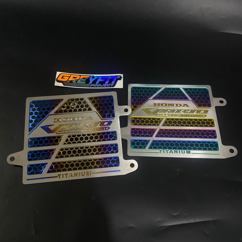 Jual cover radiator titanium vario 150 | Shopee Indonesia