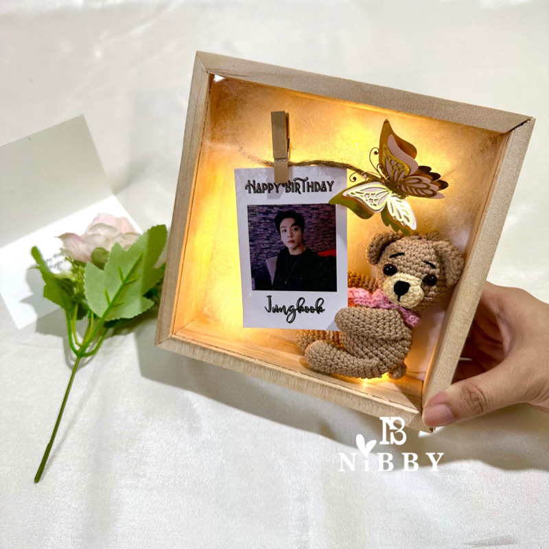 Jual BTS FRAME LED 3D Birthday Gift Graduation Anniversary Kado Ulang ...