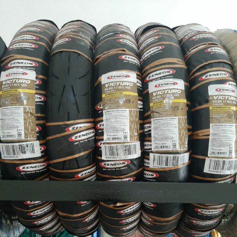 Jual BAN ZENEOS VICTURO 90/80 & 100/80 RING 17 | Shopee Indonesia