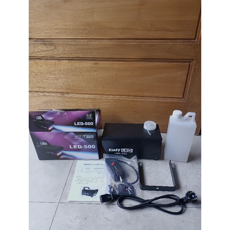 Jual mesin fogger fogging desinfektan mesin asap panggung led RGB remote | Shopee Indonesia