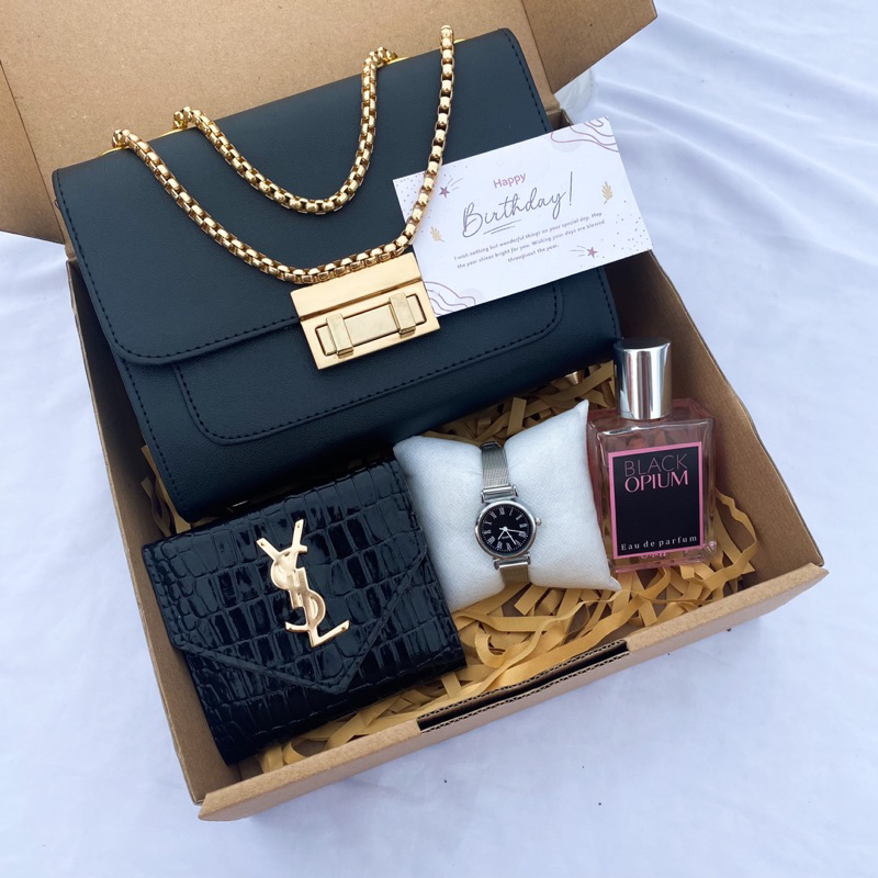Jual [A6462]HAMPERS GIFT BOX TAS SALEMPANG CLARA/KADO PACAR/KADO BESTIE ...