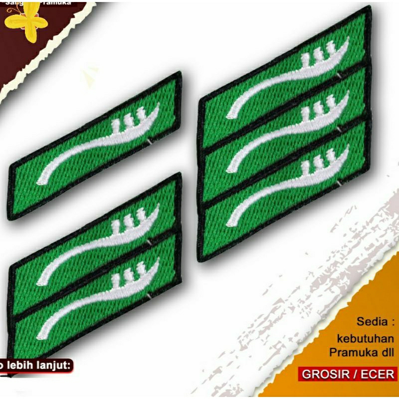 Jual tku pramuka siaga / tata bantu mula /bed bordir tanda kecakapan umum pramuka siaga | Shopee ...