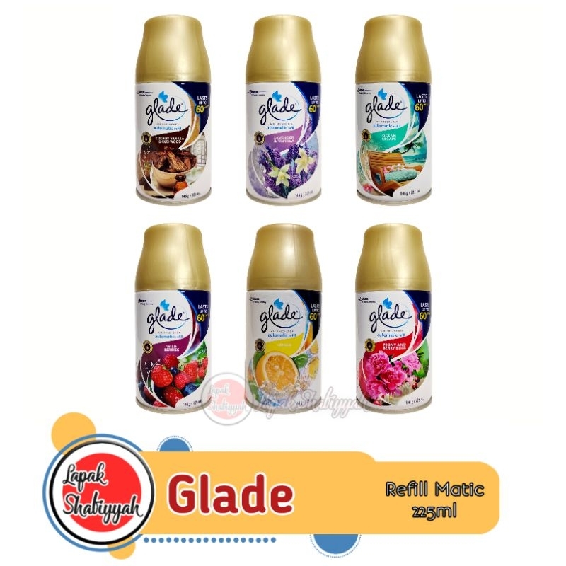 Jual GLADE Refill Matic Pengharum Ruangan 225ml | Shopee Indonesia