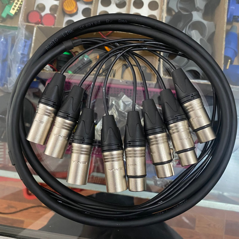 Jual KABEL SNACK BMA LENGKAP XLR PANJANG 1-20Meter FULL BMA | Shopee ...