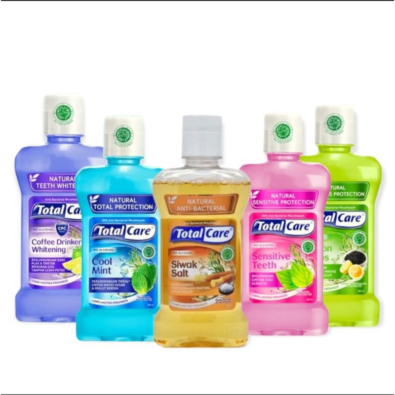 Jual Totalcare Mouthwash 250ml | Shopee Indonesia