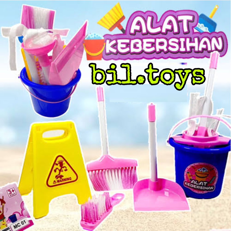 Jual MAINAN ANAK CLEANING PERKAKAS KEBERSIHAN ALAT KEBERSIHAN MC01 ...