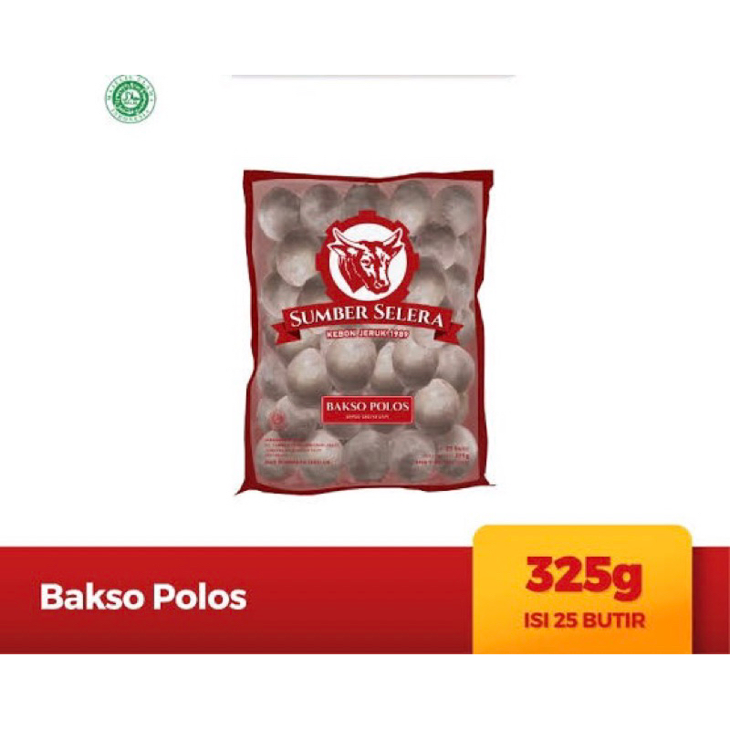 Jual Sumber selera bakso SB polos isi 25 butir kebon jeruk asli ...