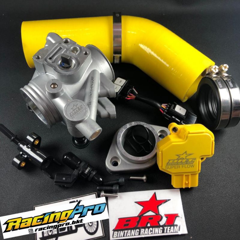 Jual Throttle Body Super Flow TB BRT CRF 150 Paket 4 | Shopee Indonesia