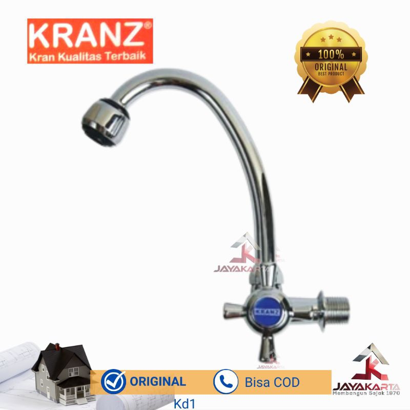 Jual Kran BESI Kranz KD 1/ Keran Angsa/ Cuci Piring | Shopee Indonesia