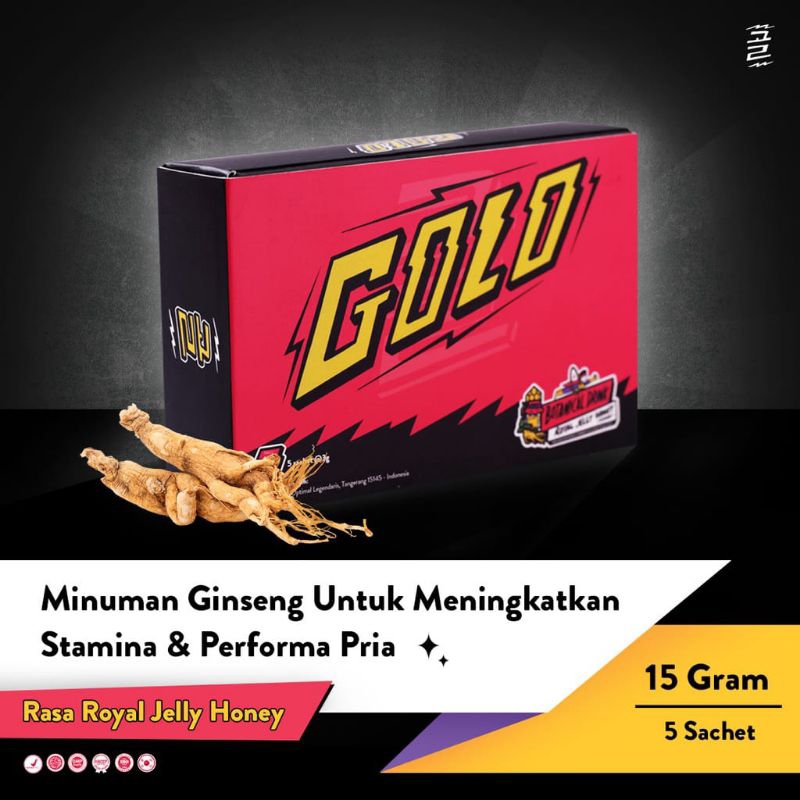 Jual Golo 1 Box / 5 Sachet Golo Ginseng | Shopee Indonesia