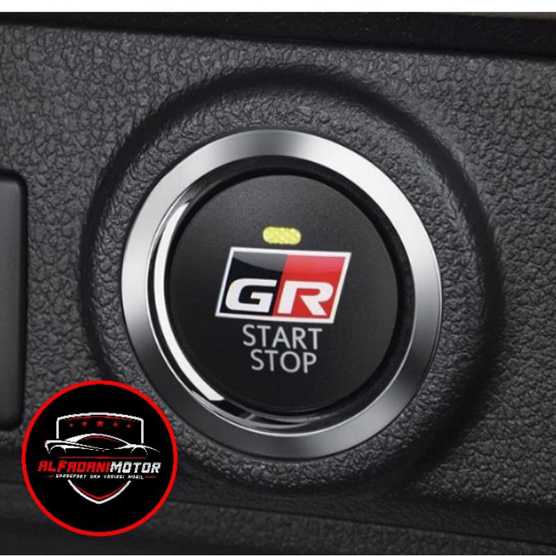 Jual Sticker stiker emblem logo GR SPORT start stop engine ORIGINAL ...