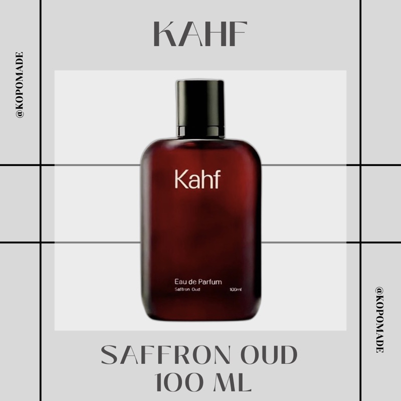 Jual Kahf Saffron Oud Eau De Parfum 100ML | Shopee Indonesia