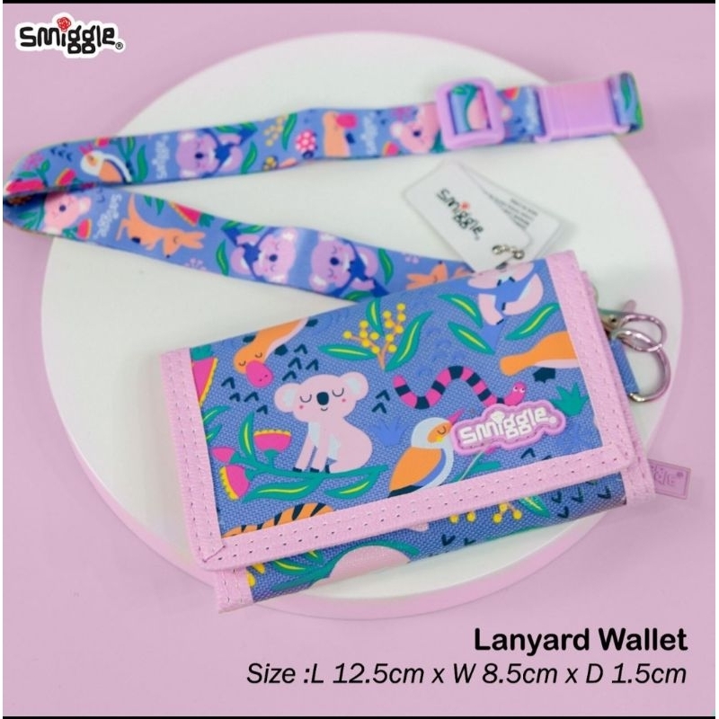 Jual Smiggle Wallet Lanyard / Dompet Anak Smiggle Dengan Tali | Shopee ...