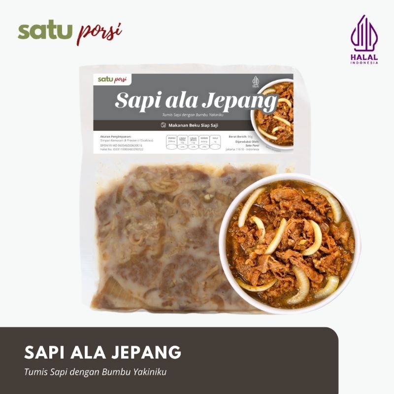 Jual Frozen Food Satu Porsi Sapi ala Jepang | Shopee Indonesia