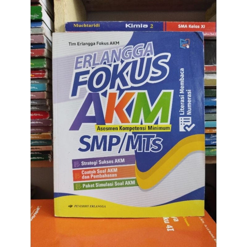 Jual BUKU FOKUS AKM/ASESMEN KOMPETENSI MINIMUM UNTUK SMP /MTS | Shopee ...