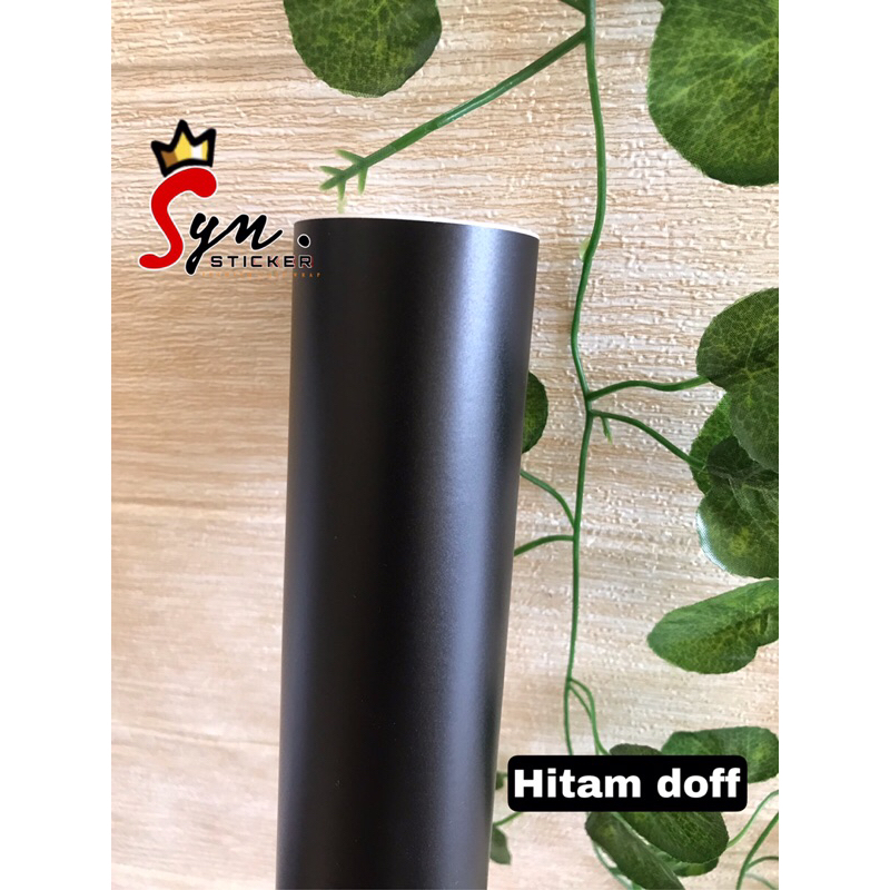 Jual Skotlet hitam dop scotlite profix premium color vinyl (P 50cm x L ...