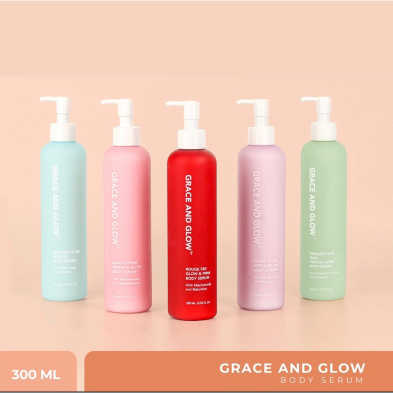 Jual Grace and Glow Handbody Brightening Body Lotion Serum | Shopee ...