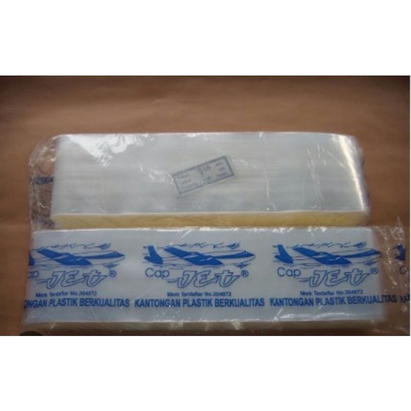 Jual Plastik roll jet PP tebal 0,05mm lebar 7cm panjang 100m | Shopee ...