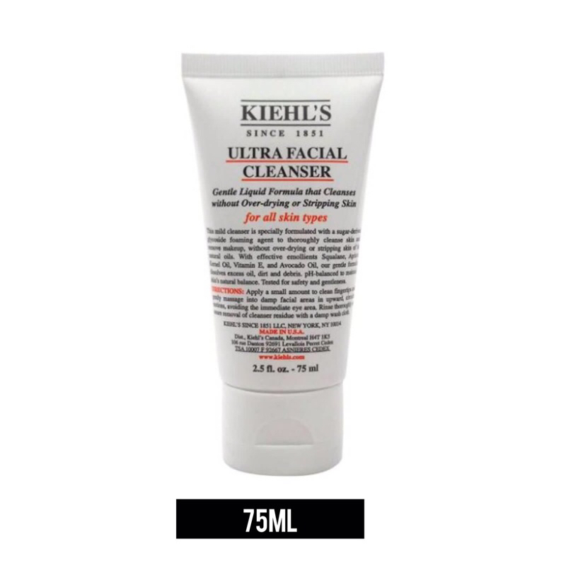Jual Kiehls Ultra Facial Cleanser Sabun Muka Fullsize 75ml Shopee