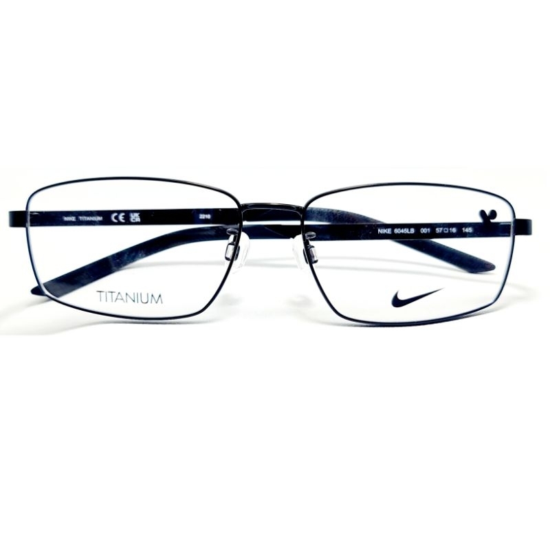 Jual Frame Kacamata Nike 6045LB 001 57-16-145 Black Titanium original ...