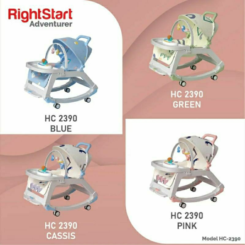 Jual Right Start Adventurer HC 2390 5 in 1 Rocker / Bouncer Right Start ...