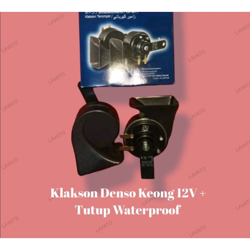 Jual Klakson Denso Keong 12V + Tutup Waterproof | Shopee Indonesia