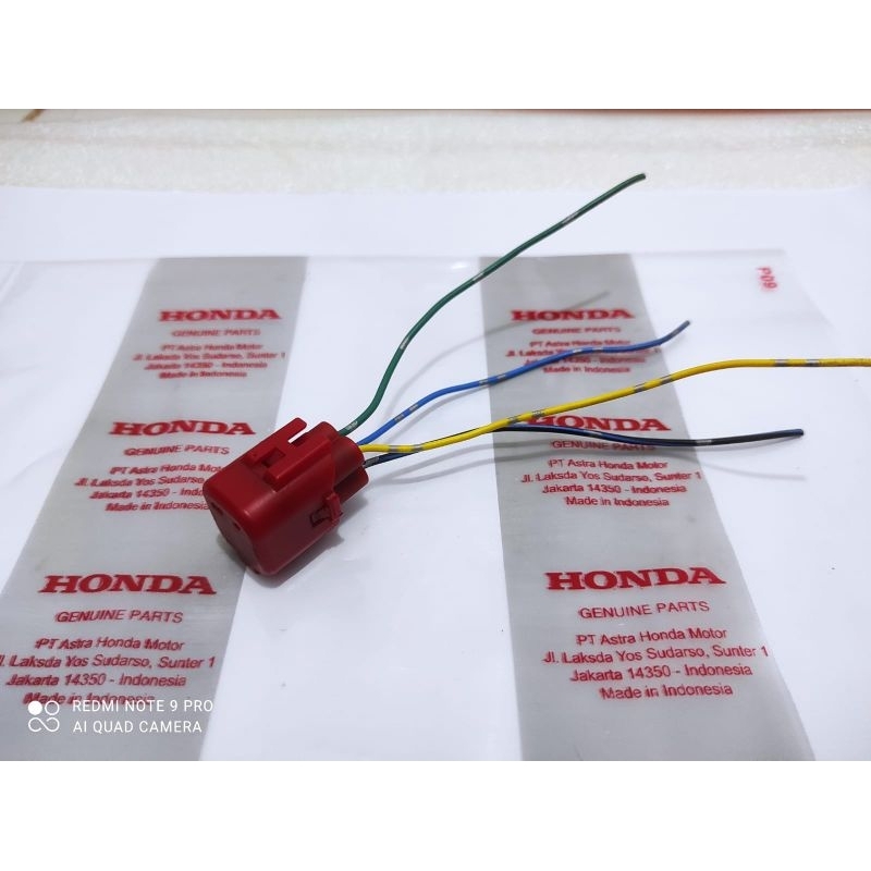 Jual Socket kabel reset DLC scanner Honda beat Vario Scoopy Genio ori ...