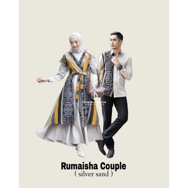 Jual SABRINA TENUN - RUMAISHA COUPLE (TIGA PILIHAN WARNA) | Shopee ...