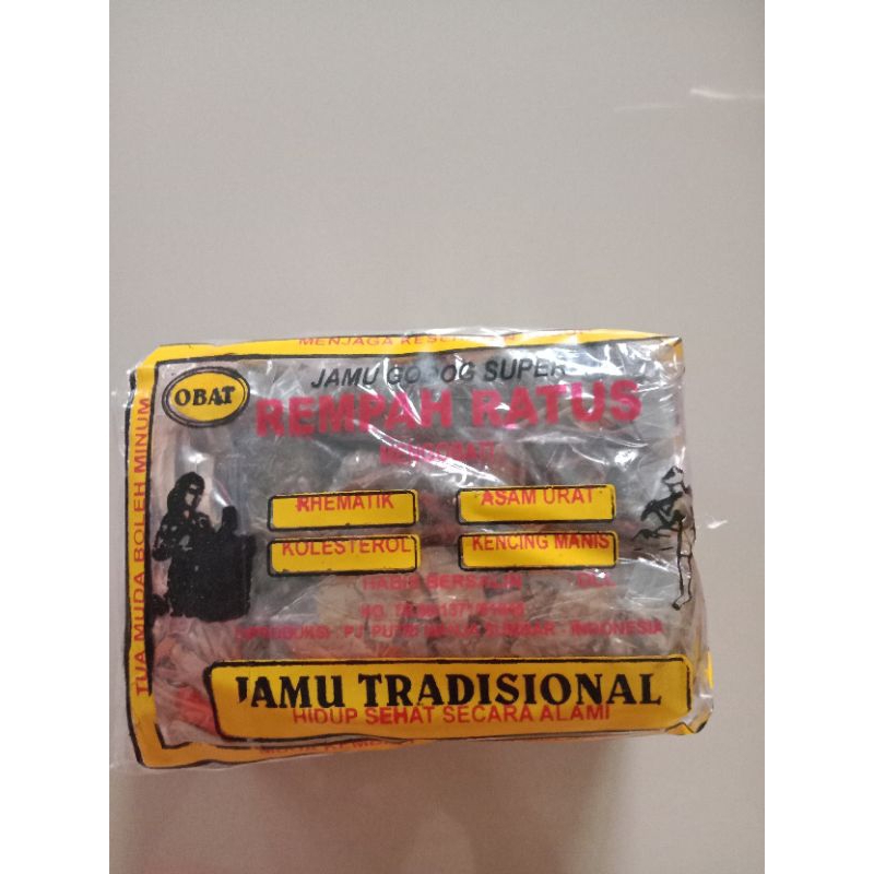 Jual JAMU REMPAH RATUS GODOG SUPER KOMPLIT CAP PUTRI MANJA UNTUK ...