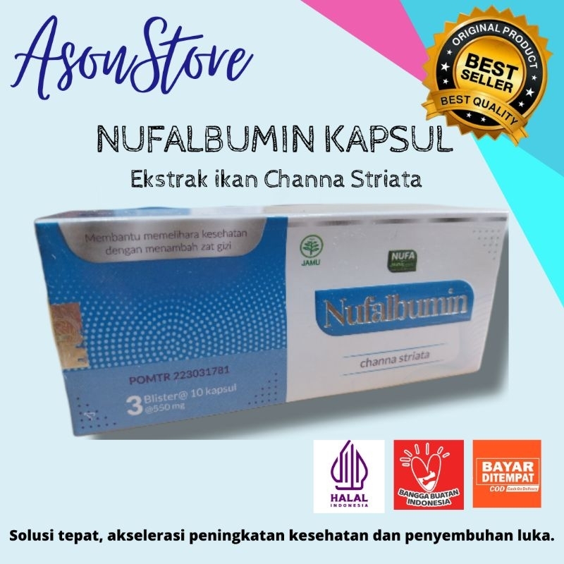 Jual Nufalbumin & VipAlbumin Albumin Kapsul | Shopee Indonesia