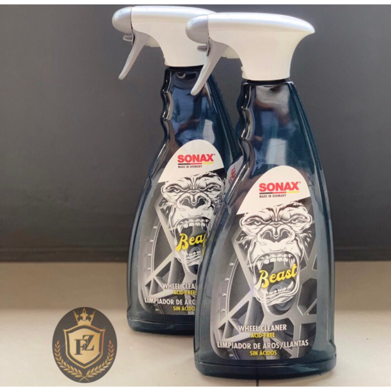 Jual botol bekas sonax beast wheel cleaner | Shopee Indonesia