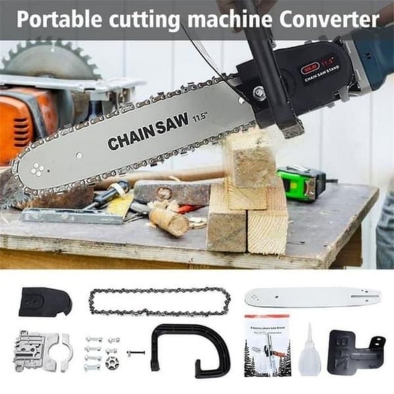 Jual Big - Promo Adapter chainsaw 12 Adaptor Gerinda Gergaji Chainsaw ...