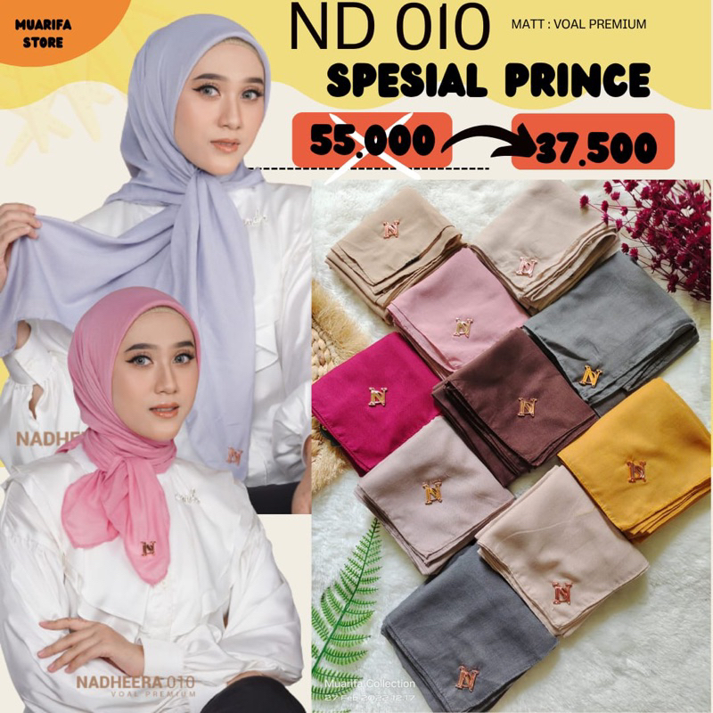 Jual SPESIAL PRINCE PROMO NADHEERA LUXURY ND 010 SEGI4 POLOS VOAL PREMIUM LOGO PLAT ND | Shopee ...