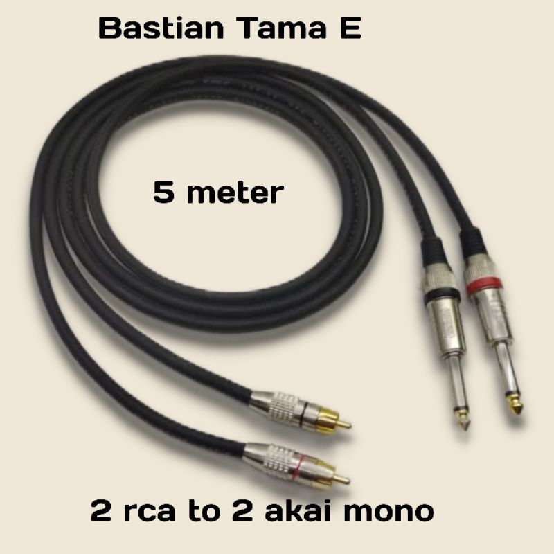 Jual Kabel Audio mixer ke power ampli jack canon xlr female ke rca 1set ...