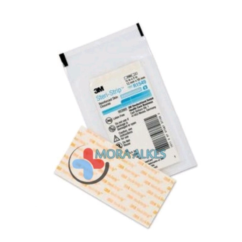 Jual 3M Steri Strip Reinforced Adhesive Skin Closures R1541 R1542 R1546 ...