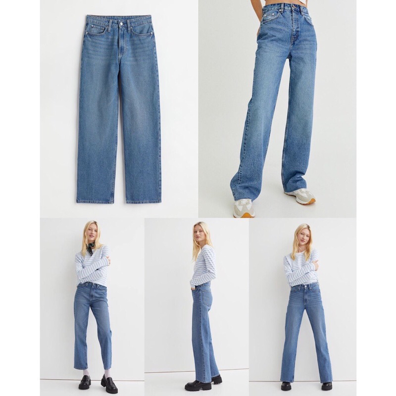 Jual H&m 90’S Baggy Jeans Highwaist | Shopee Indonesia