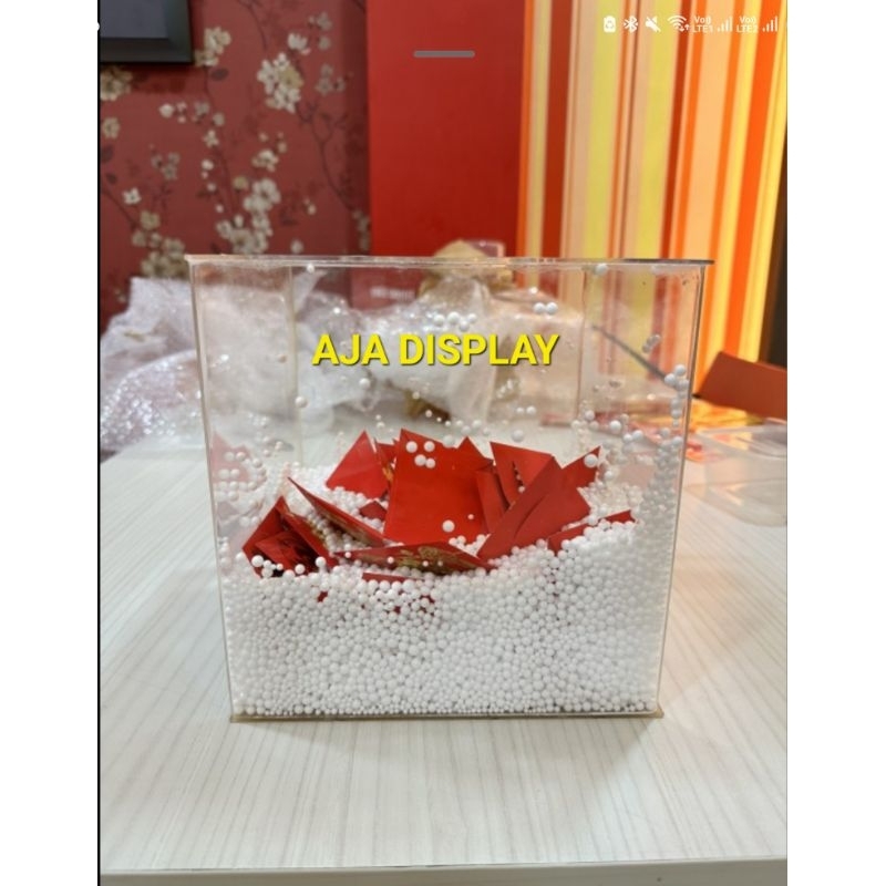 Jual LUCKY DIP UNDIAN KUPON BOX / ACRYLIC BOX LUCKY DIP/ KOTAK ACRILIC ...