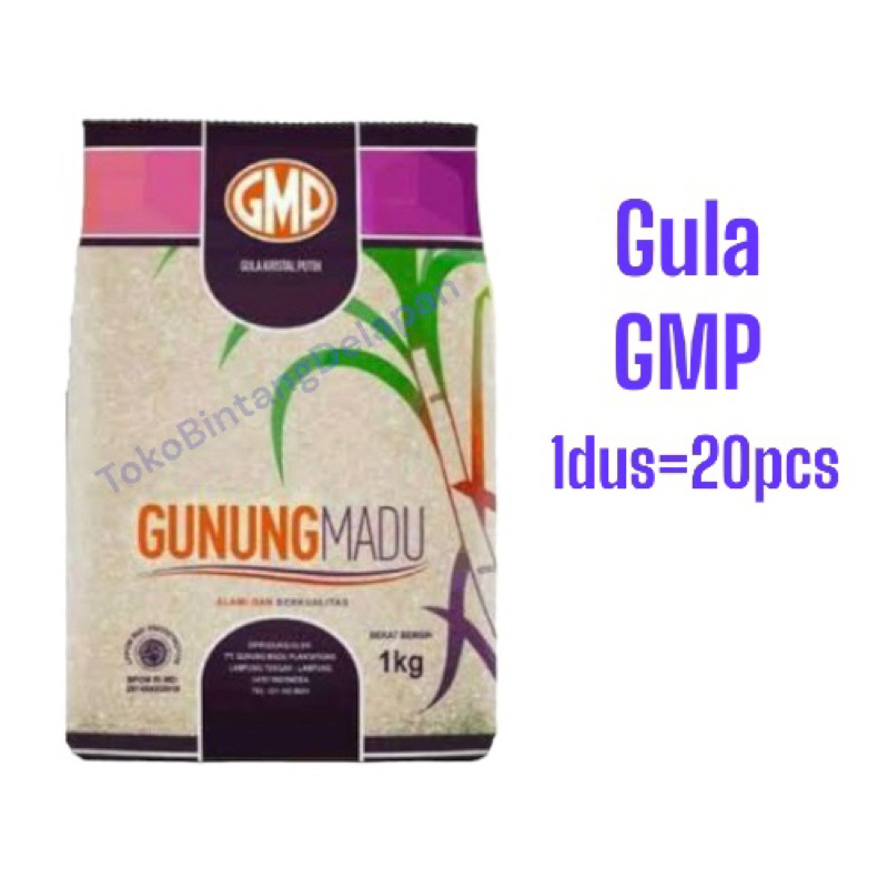 Jual Gula GMP / Gula PSM 1kg (1dus) | Shopee Indonesia