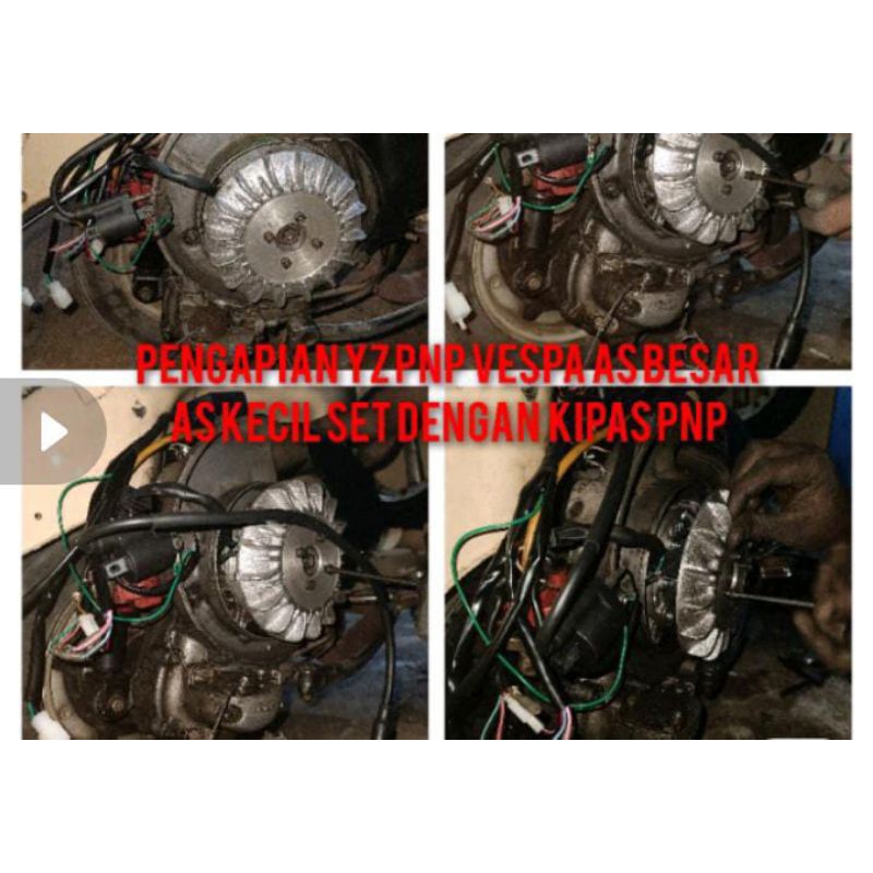 Jual Pengapian Yz Pnp Vespa all Tipe AsBesar AsKecil Magnet Yz 125 | Shopee Indonesia