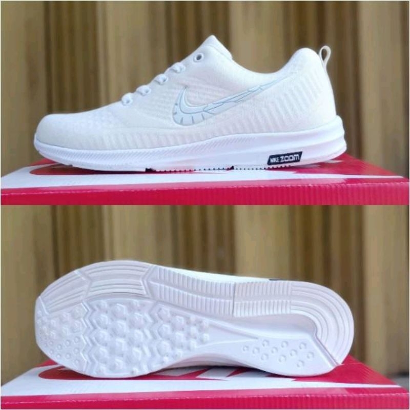 Jual SEPATU FULL WHITE WANITA, Sneakers Putih Cewek Terbaru Running ...