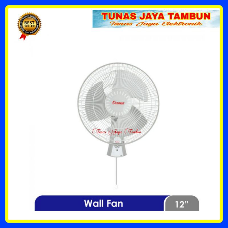 Jual KIPAS ANGIN DINDING COSMOS 12 CWF / WALLFAN COSMOS 12CWF / KIPAS ANGIN TEMBOK COSMOS 12INCH ...