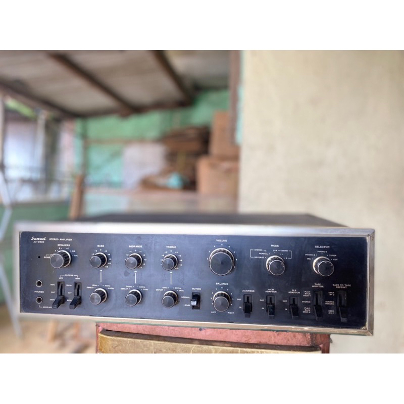 Jual AMPLI POWER/ MUSIK /STEREO AMPLIFIER/ SANSUI AU-9500/ AMPLIFIER ...