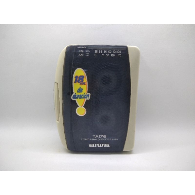 Jual Walkman Aiwa TA-176 Stereo Radio Cassette Player | Shopee Indonesia