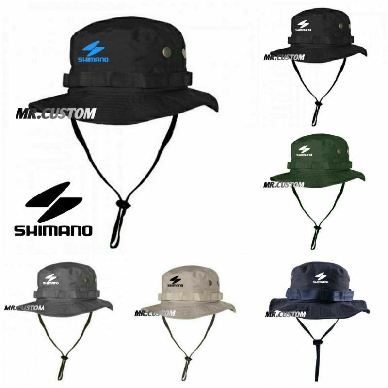 Jual Topi Fishing Shimano /Topi Mancing outdoor/Topi Rimba Adventure ...
