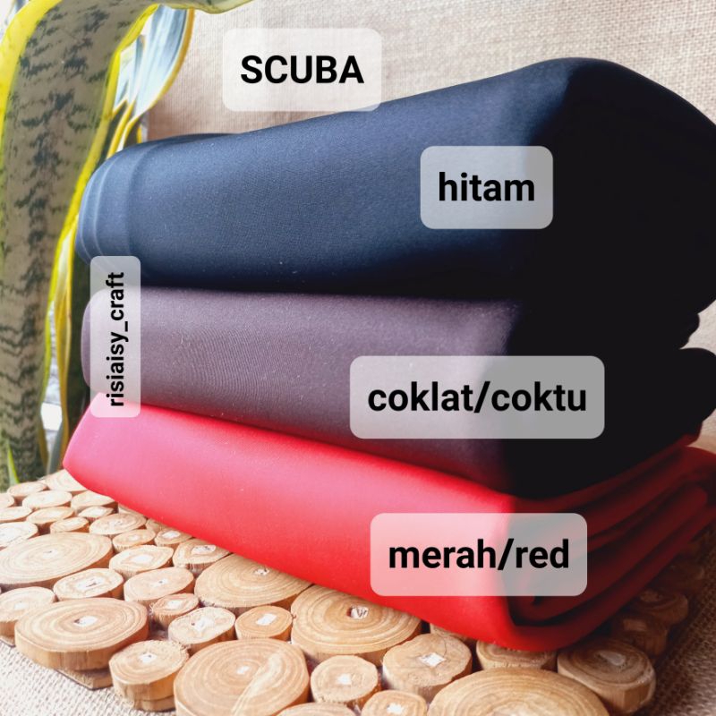 Jual Kain scuba Premium Import Tebal | Shopee Indonesia